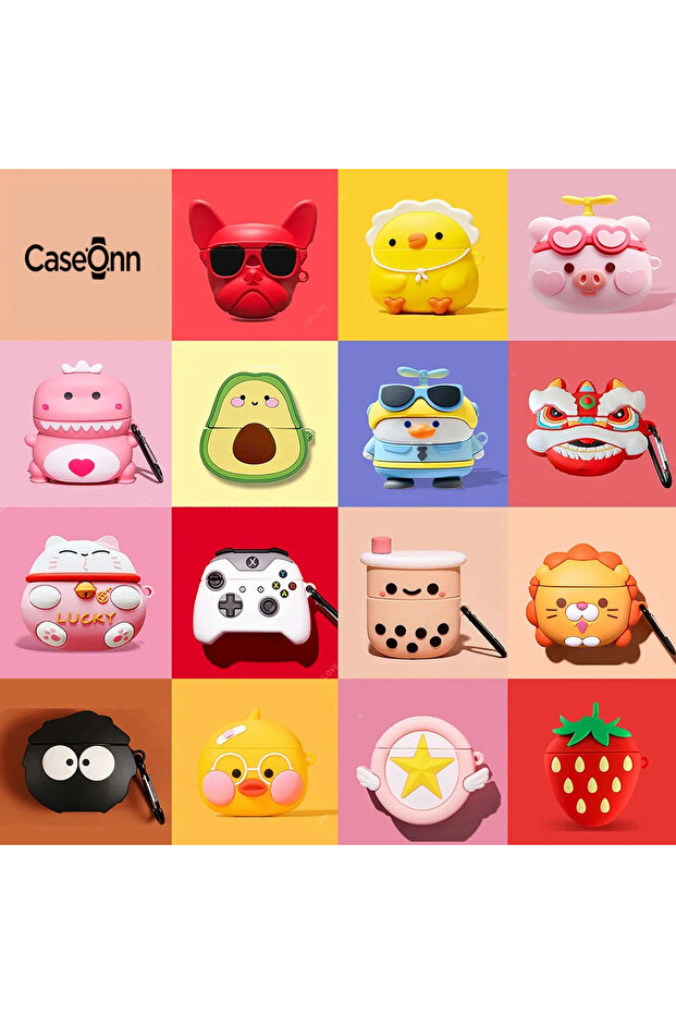 CaseOnn Apple AirPods Pro 2.Nesil Kılıf Karakter Figürlü Spce Duck ...