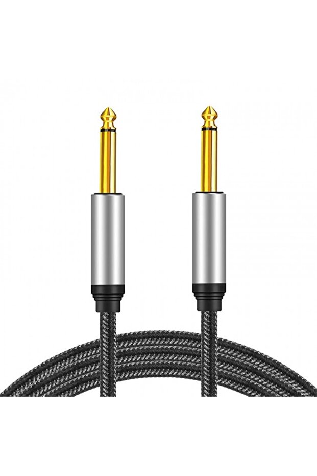 Leonpro Enstrüman Gitar-saz anfi bağlantı kablosu 6,3mm mono jaklı ...