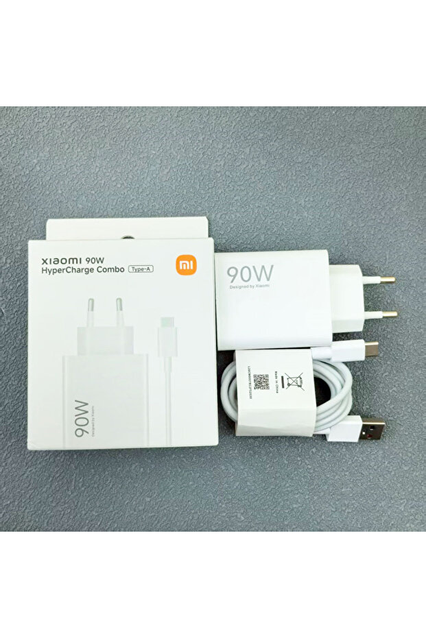 Xiaomi EU charger Set 90W GaN Fast Charger EU Turbo Charge For Mi 15S ...