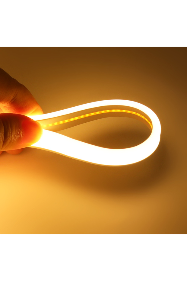 Choice 12V 10m Warm white 12V 24V COB LED Strip Light Double Side Glow ...