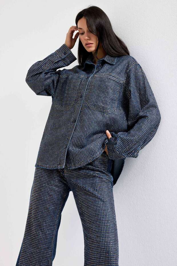 its basic Jachetă de denim pentru femei T.Kot Color T-1w5-7 ...