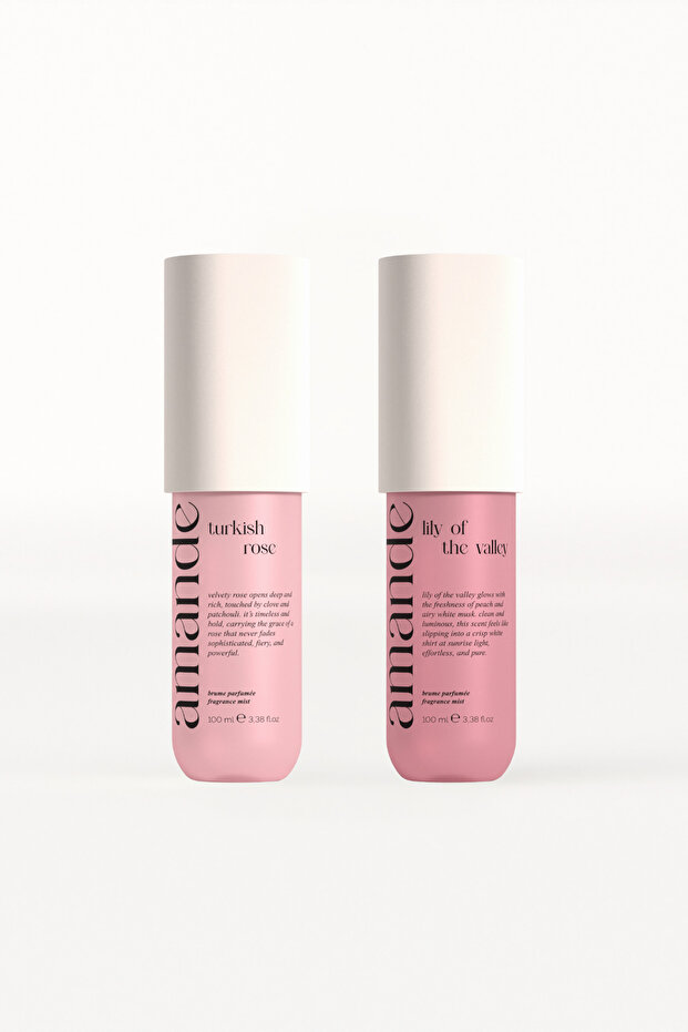 Amande Turkish Rose ve Lily of the Valley Vücut Misti Set - Fiyatı ...