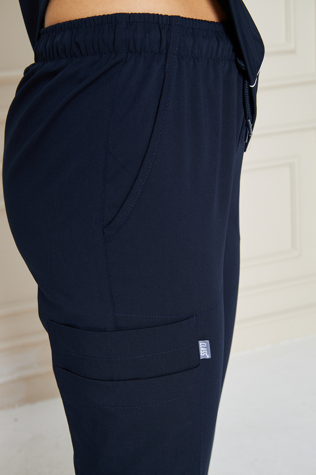 Class Üniforma Στολή ιατρικής νοσοκόμας Star Navy Blue με ρέλι Στολή ...