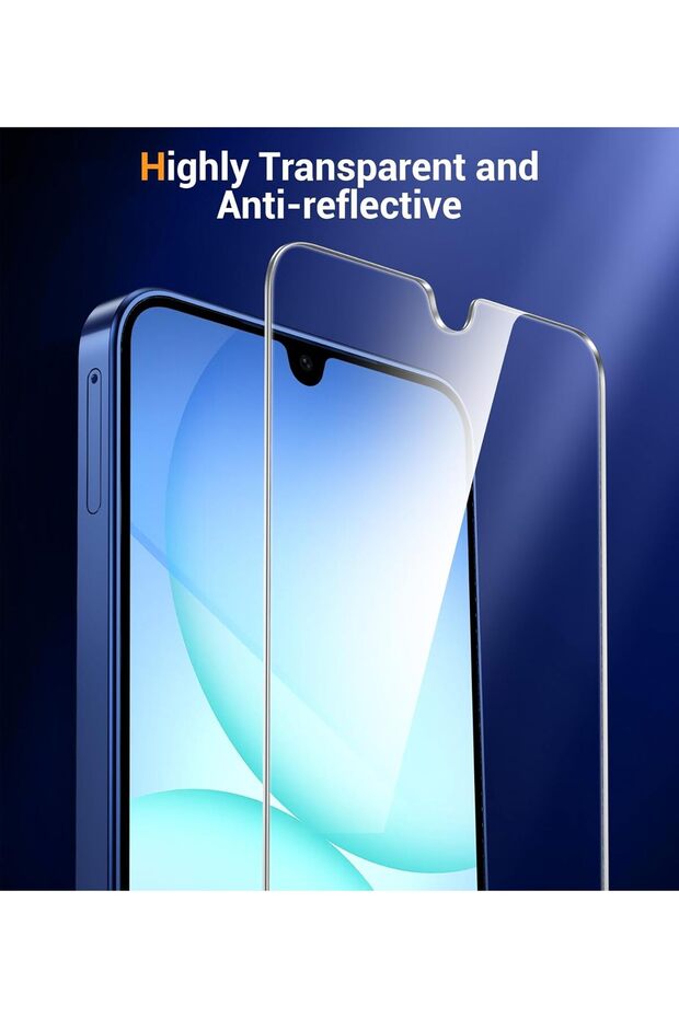 HYX Clear Camera Cover Case for Samsung Galaxy A17 5G/4G with 2x ...