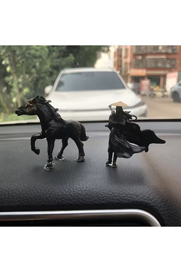 BGA Araba ön panel MİNYATÜR samuray savaşçı dekor klima panel süsü ...