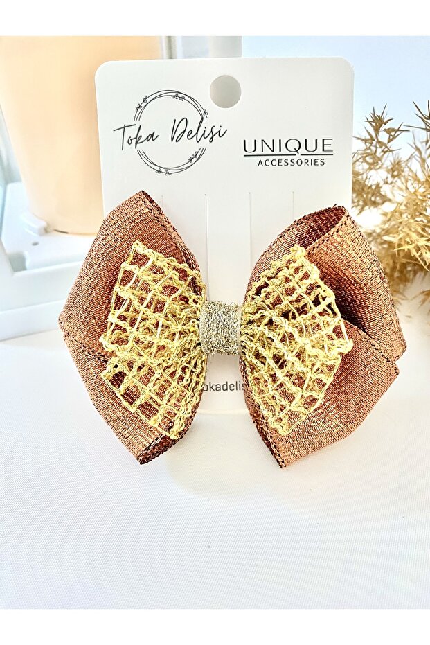 Toka Delisi Πολυτελής πόρπη με φιόγκο τελευταίας τάσης, χειροποίητο ...