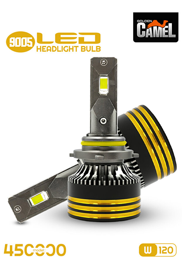 Golden camel 9005 M8 Pro LED Headlight Bulbs 120W 30000LM High Output ...