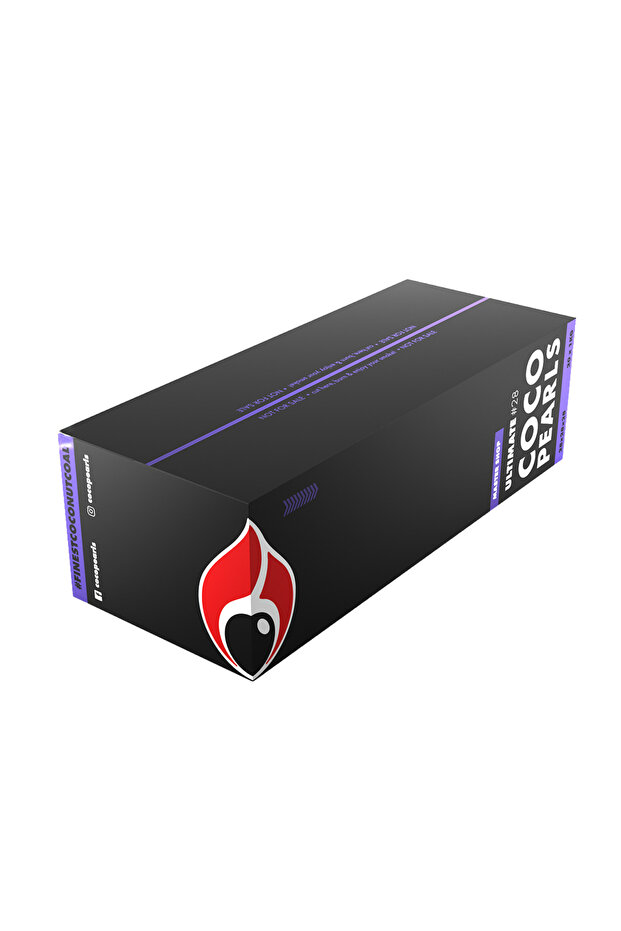 COCOPEARLS Kingsize #27MM | Hindistan Cevizi Nargile Kömürü | 20 x 1 Kg ...