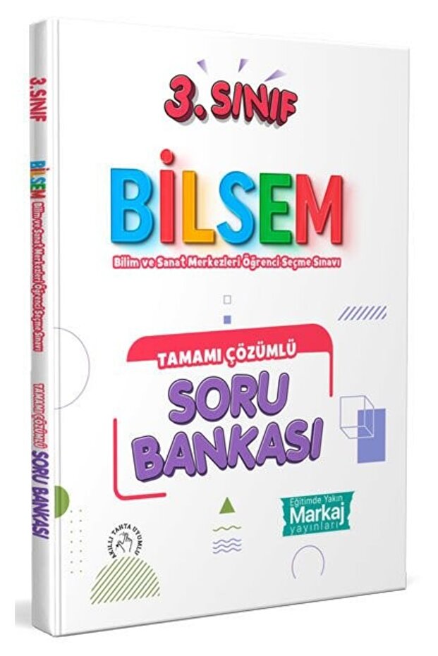 Ankara Kitap Merkezi 3. Sınıf Bilsem Çözümlü Soru Bankası Markaj ...