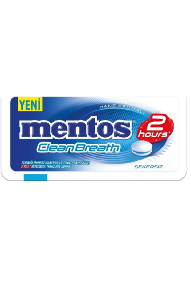 Mentos Clean Breath Nane Ferahlığı 21 GR * 12 Adet - Fiyatı, Yorumları