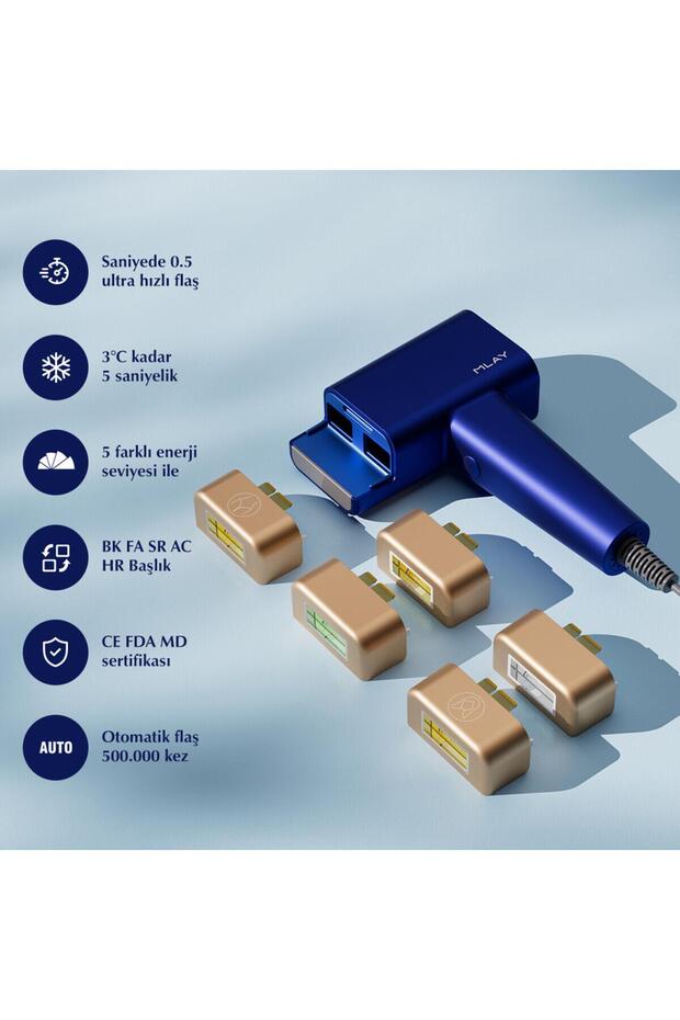 Mlay T16 Evde Lazer Epilasyon (HR) Bk FA SR Ac Başlığı Epilatör 5 ...