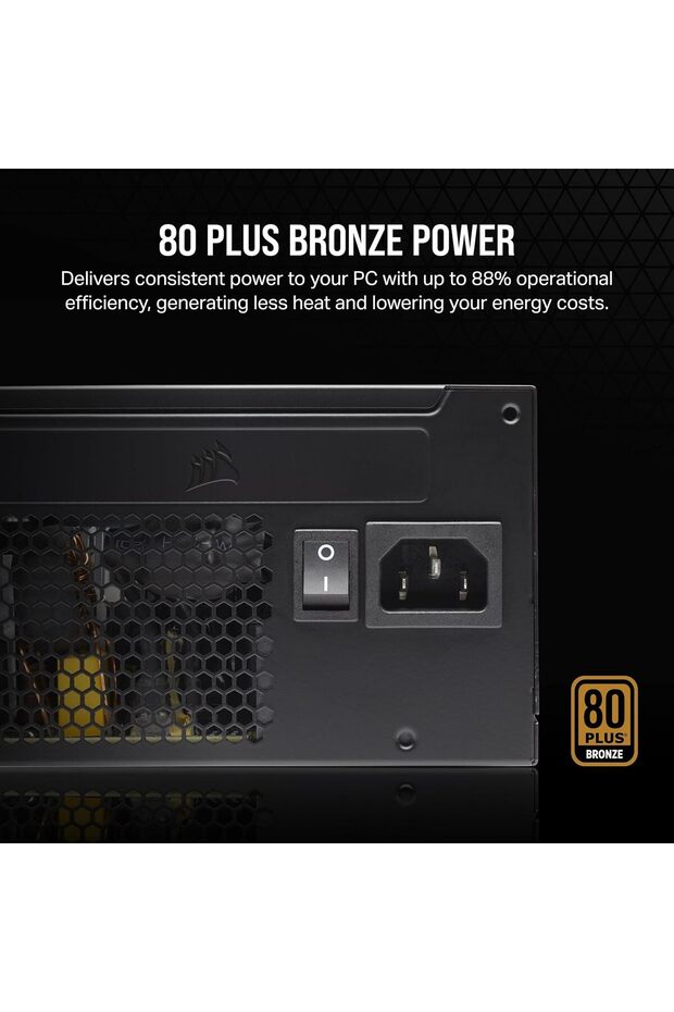 Corsair مزود طاقة CX650 80 PLUS Bronze غير معياري ATX 650 واط - المملكة ...