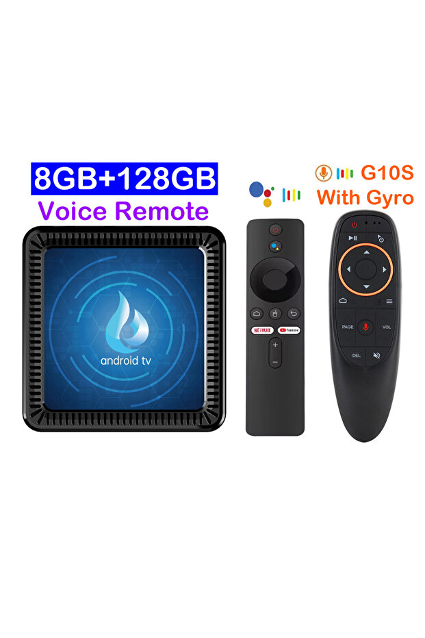 Choice EU Plug 8G 128G Gyro Remote Very Fast Q17 Android14 8K Ultra 4K ...