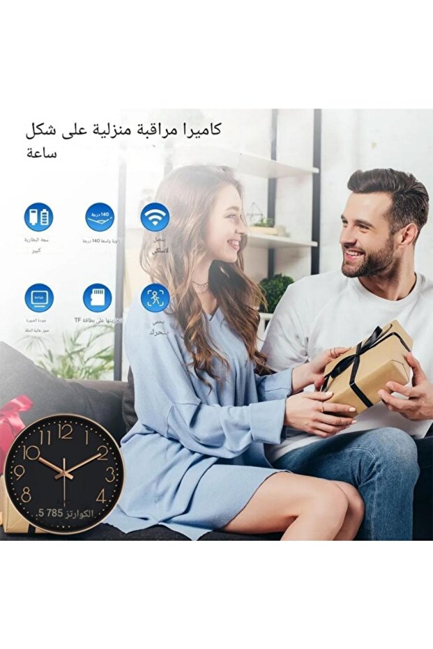 Ultimate happiness Mini 1080P HD wireless Compact WiFi wall-mounted ...