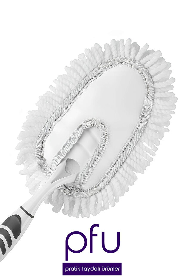 PFU Pratik Faydalı Ürünler Mikrofiber Toz Alıcı | Saplı Pratik Toz Toplama Aparatı | Toz Alıcı ...