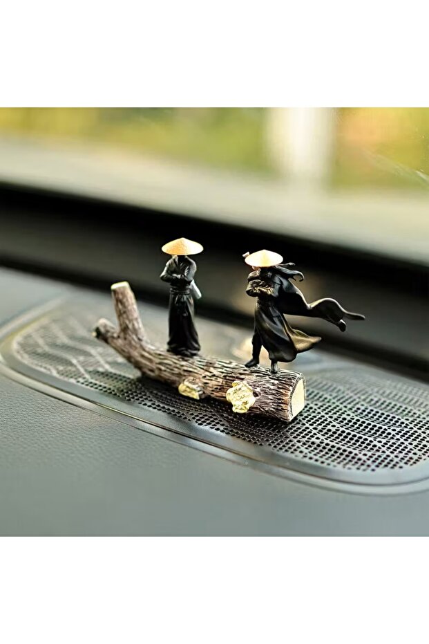 BGA Araba ön panel MİNYATÜR samuray savaşçı dekor klima panel süsü ...