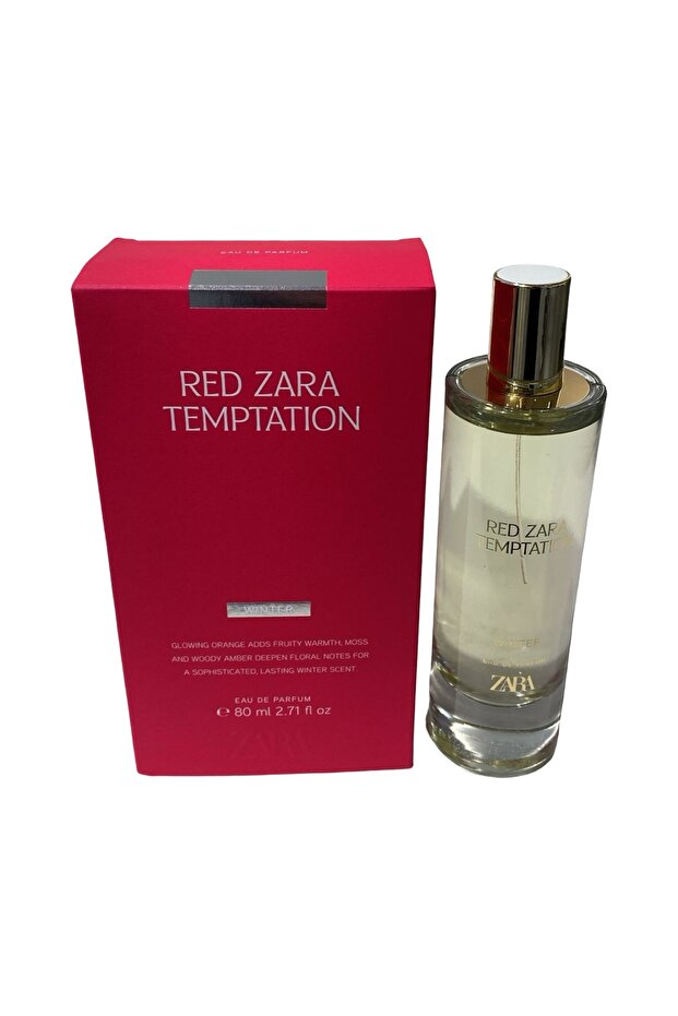 Zara RED TEMPTATION WINTER KADIN PARFÜM 80 ML EDP (2.71 FL. OZ)YENİ ...