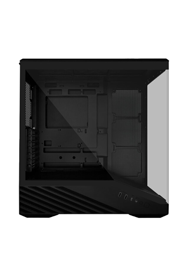 Lian Li Vector V100 Mid-Tower PC Case - Tempered Glass (Black)- Trendyol