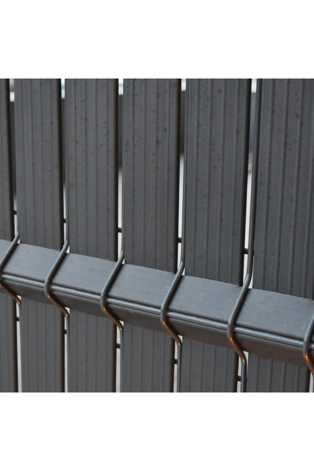 dekorafence Bahçe Gizleme Serisi Panel Tel Çit Kaplama Düz Model ...