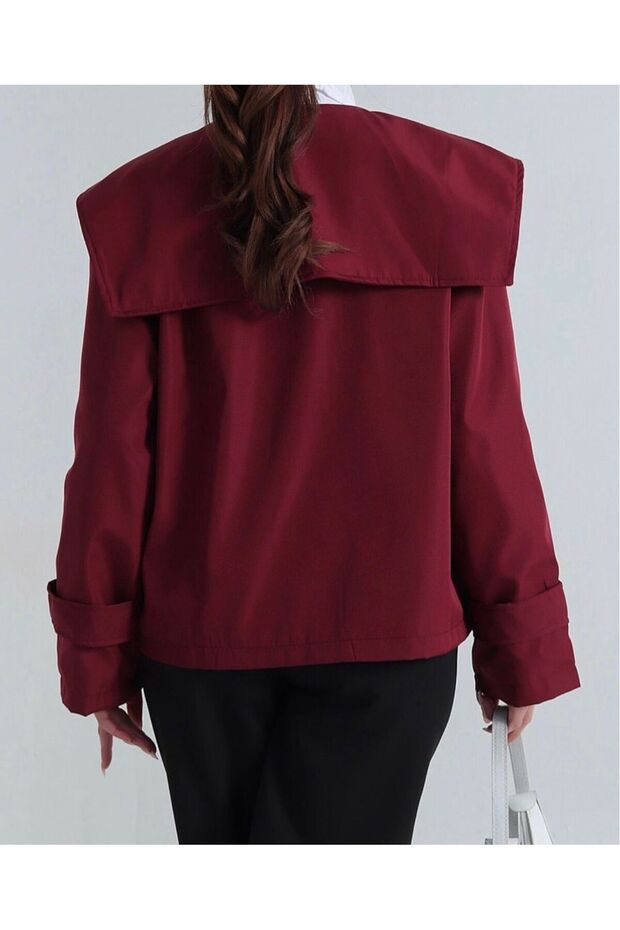 Azda Pelerin Yaka Trenç Model Kodu:320 - Fiyatı, Yorumları