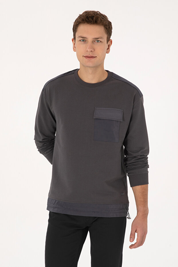 U.S. Polo Assn. Erkek Gri Sweatshirt 50316401-VR024 - Fiyatı, Yorumları