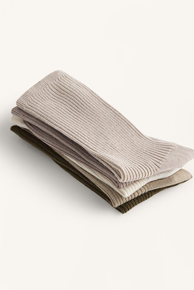 Oysho 5 çift klasik pamuklu çorap karışımı - Fiyatı, Yorumları