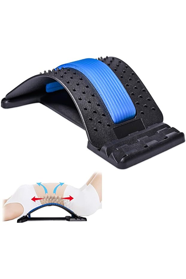 Evar JUMPOW Back Stretcher Lumbar Pain Relief Multi-Level Back Cracker ...