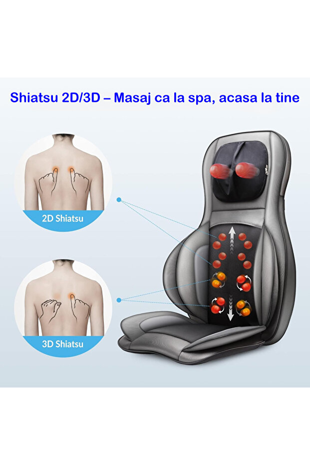Smart Vibe Relaxo MAX 3D/2D HyperMotion+ Massage Cover, App Control ...