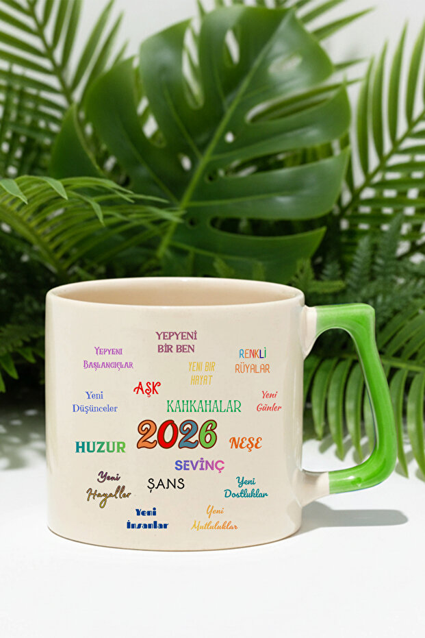 giftkonsept 2026 New Year's Positive Wishes Themed Year Printed Gift D ...