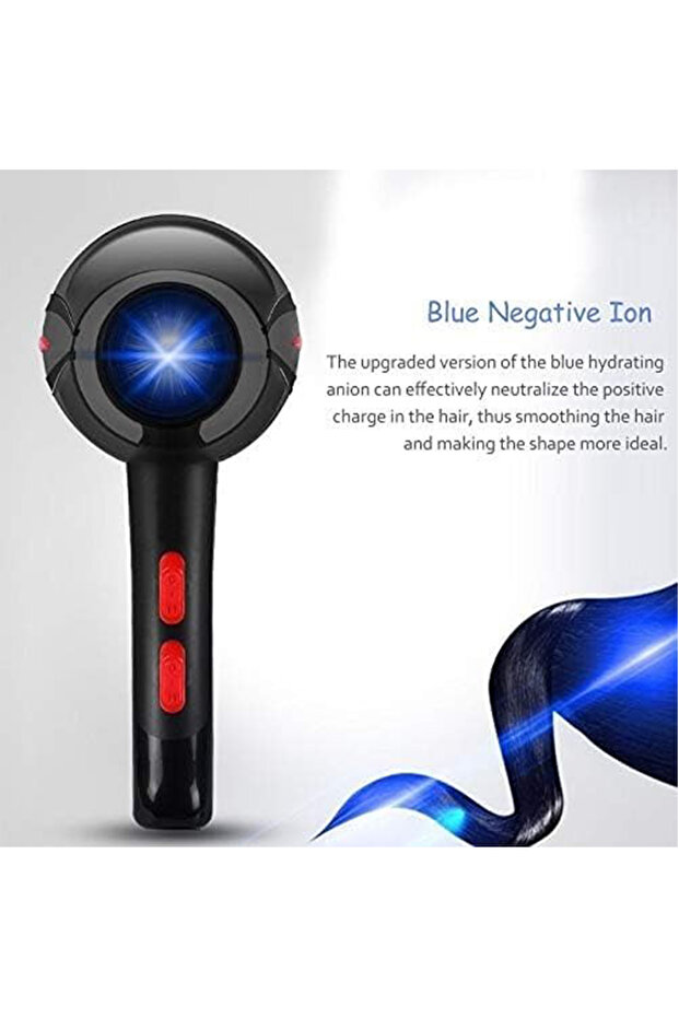 Generic 1500W Professional Hair Dryer, Hot & Cold Air, 2 Speed ...