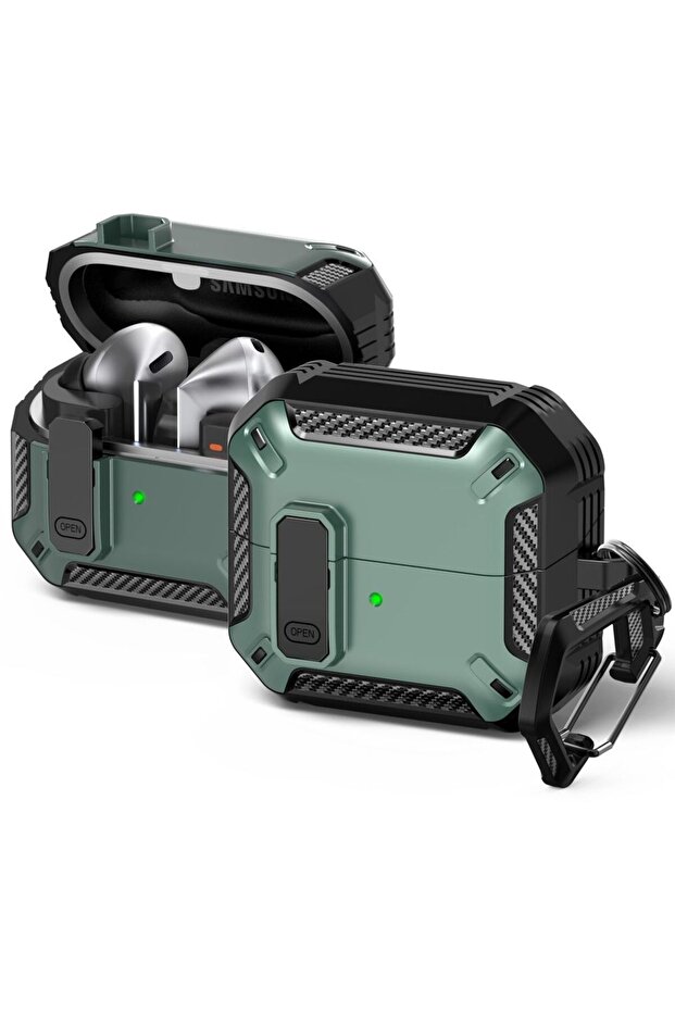 Choice For Buds 3 FE Green Earphone Case for Buds 3 FE (2025) / Buds 3 ...