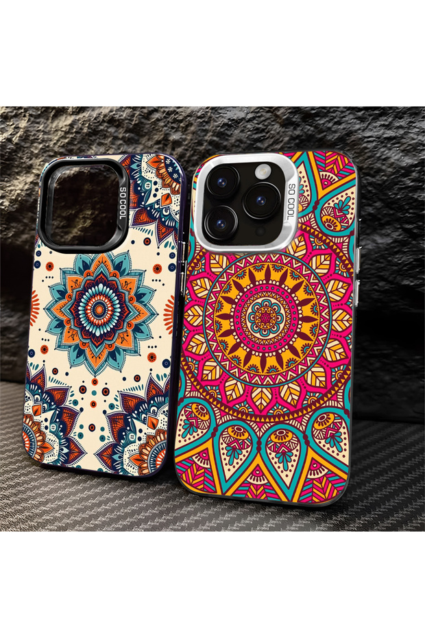 Hontinga iPhone 13 Uyumlu Kılıfı Güzel Desen Düşüme önleyici Telefon ...