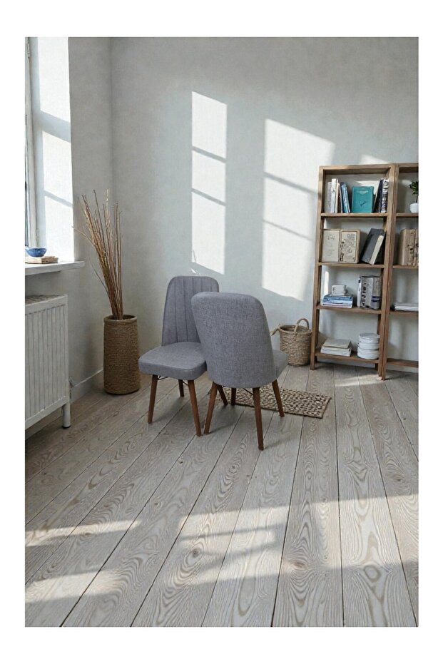 baresmu Hasa 2 Adet Sandalye – Ahşap Ayaklı, Ergonomik, Rahat Oturumlu ...