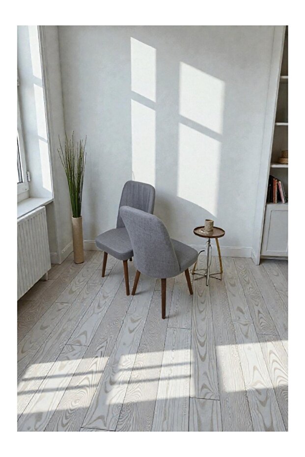 baresmu Hasa 2 Adet Sandalye – Ahşap Ayaklı, Ergonomik, Rahat Oturumlu ...