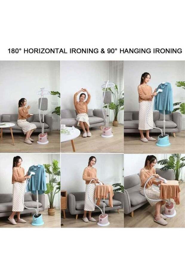 Twinkle Mart Standing Garment Steamer 2000W, 2L Water Tank, Full Size ...