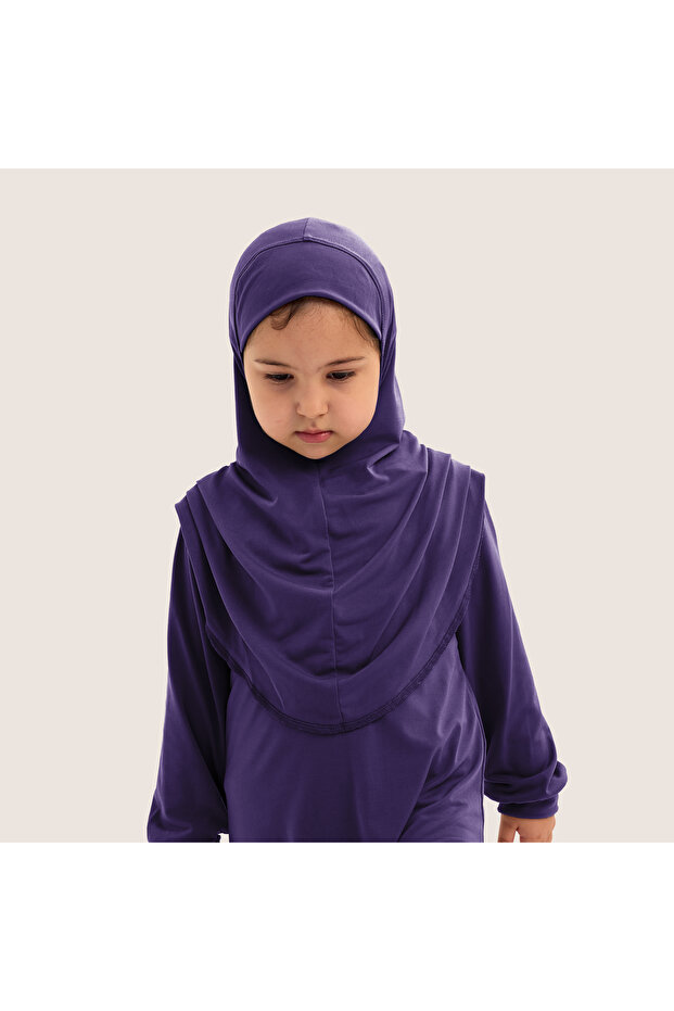 ALLNOORKİDS Namaz Seti / İbadet Seti - Namaz Elbise , Ay Yıldız Kabe ...