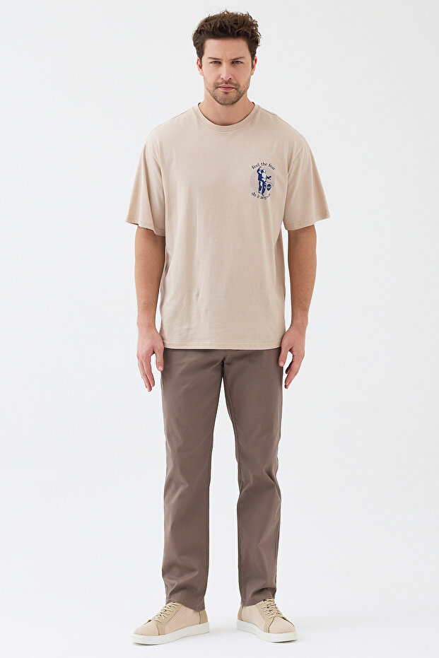 EXPIER Erkek Gabardin Pamuklu Regular Fit Rahat Kesim Chino Pantolon ...