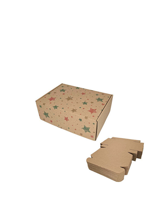 Papette Set 100 buc Cutie cu autoformare NATUR Model Craciun Merry Mix ...