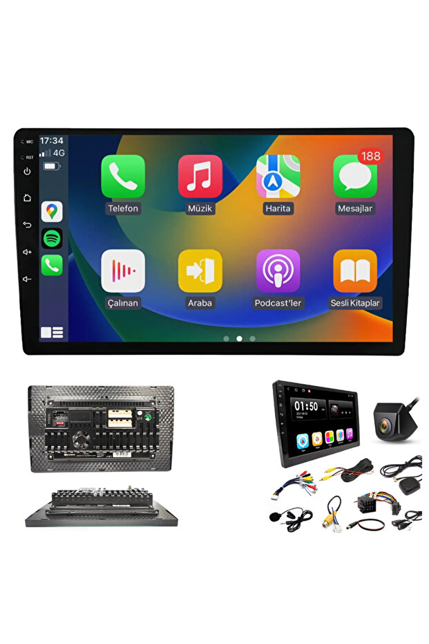 Poke 10.1'' Tablet Android 4x45w 2-16 Digicom Roadstar RD-9700 - Fiyatı ...