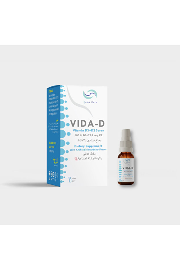 VIDA SUPPLEMENTS VIDA D SPRAY Vitamin D3+K2 - Vida D Vitamin D3 + K2 ...