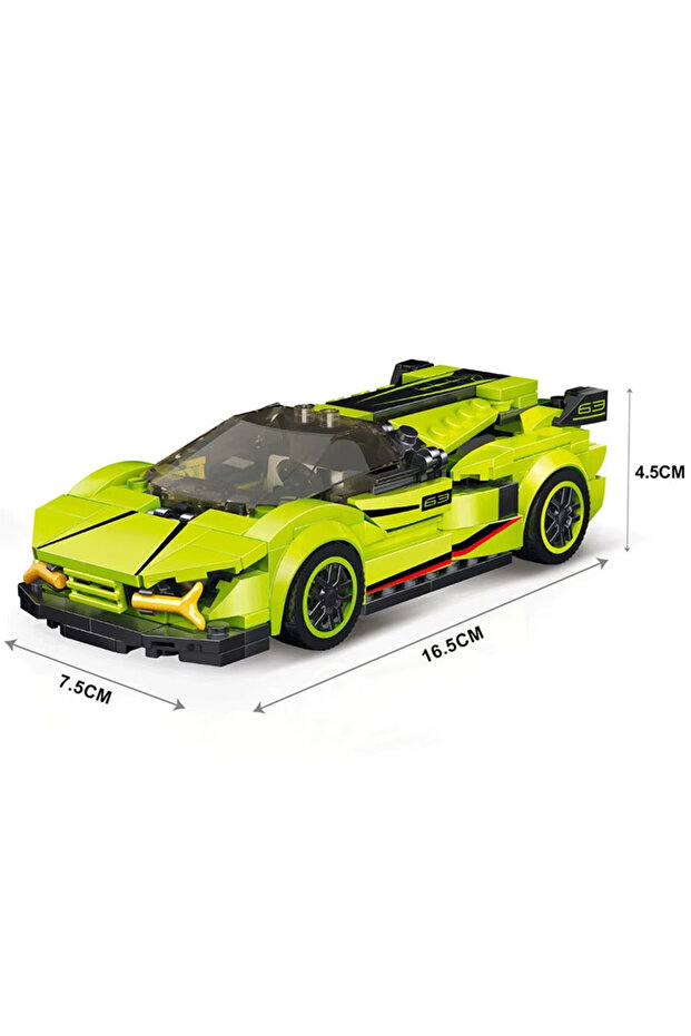 MJ TOYS Teknik Lamborghini Revuelto Oyuncak Araba Porsche Oyuncak Araba ...