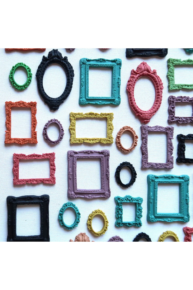 Smarta Silicone Moduls Silikon Epoksi ve Polimer Kil Kalıbı ÇERÇEVELER ...