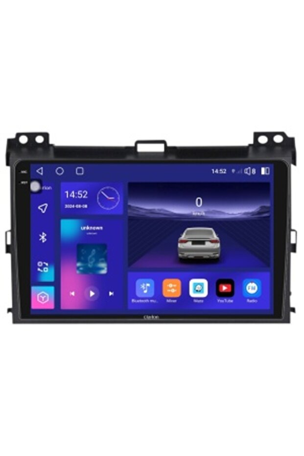 Clarion Dedicated Navigation for Toyota Land Cruiser Prado J12 (2002 ...