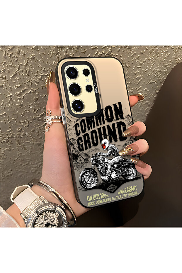 ucuc Samsung Galaxy S24 Ultra Compatible Silicone Edge Hard Back Anti ...