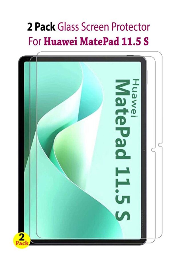 Generic 2 Pack Tempered Glass Screen Protector for Huawei MatePad 11.5 ...