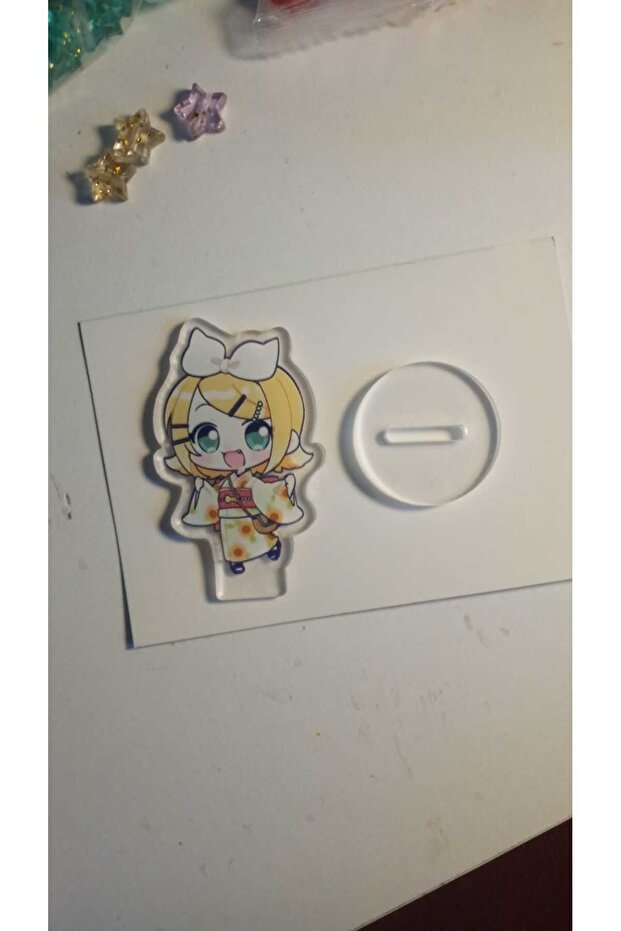 Atölye Moonlit Kagamine Rin Akrilik Figür Project Sekai Pjsekai (5-6 cm ...