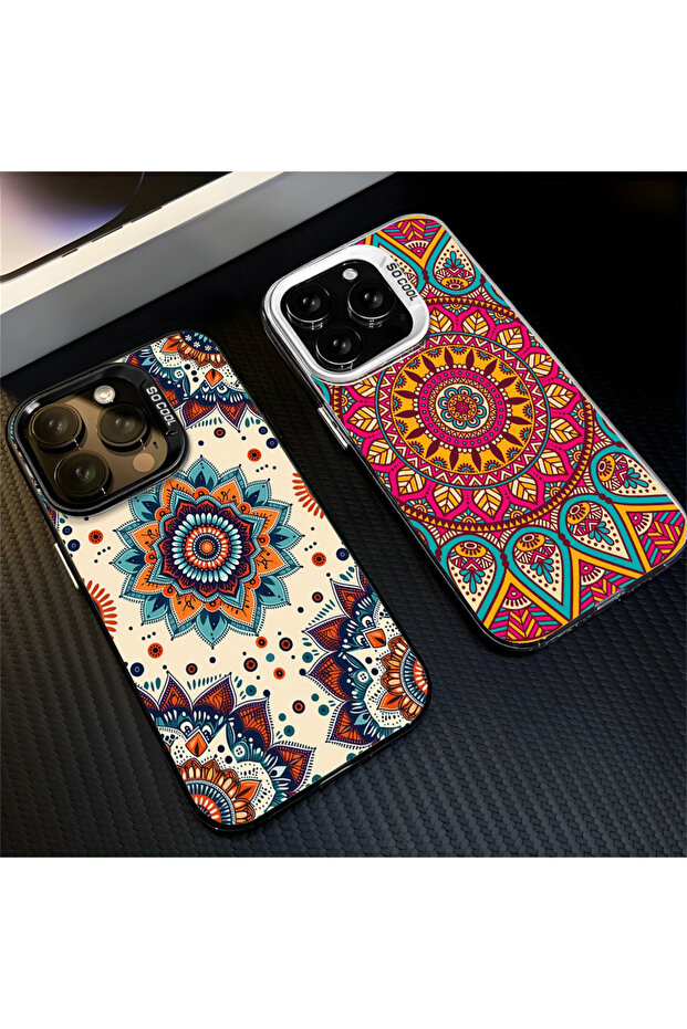 Hontinga iPhone 13 Uyumlu Kılıfı Güzel Desen Düşüme önleyici Telefon ...