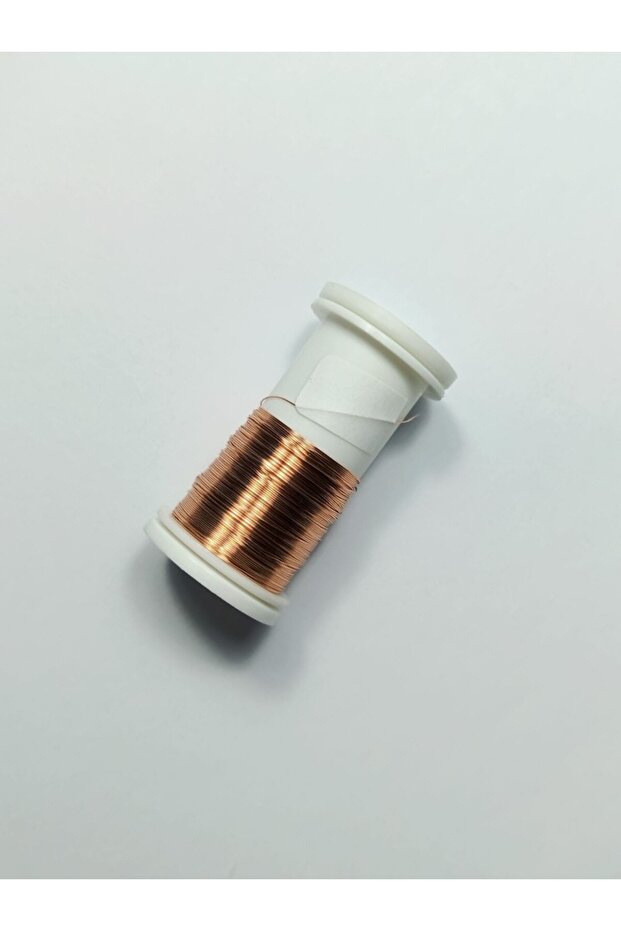Eskişehir hobi sanat 0.20 Mm 12 Metre ince Bakır Renk Takı Tasarım ...