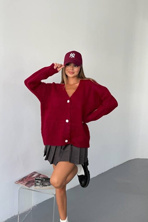 Ded COLLECTION Women's Fleece-Lined Knitwear Soft Textured 3 Stone ...