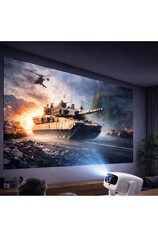 SmartBarrier Smart Barry Smart Projector - 8K HDR Resolution - Supports ...